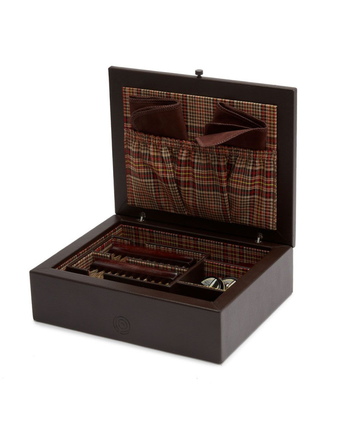 WM Brown Shoe Shine Case